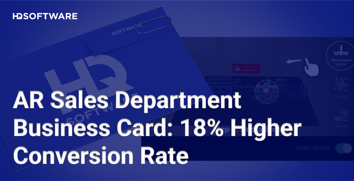 AR Business Card For Sails Department - HQSoftware